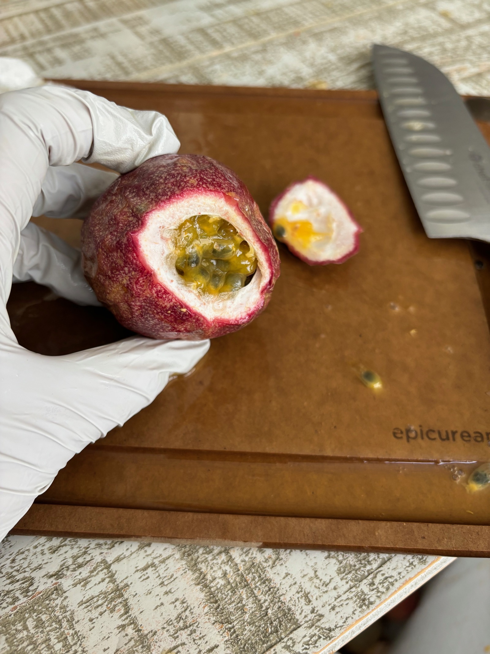 How to Strain Passion Fruit | Jenn's Kitchen Diary